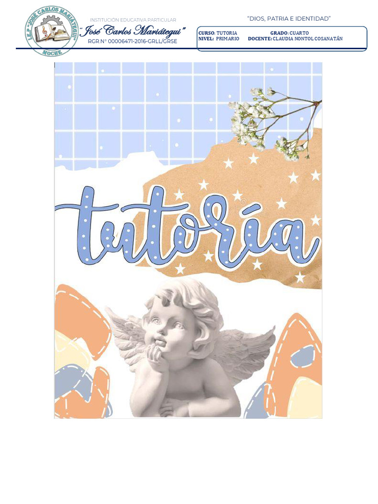 Actividades de Tutoria | PDF | Maestros | Escuelas