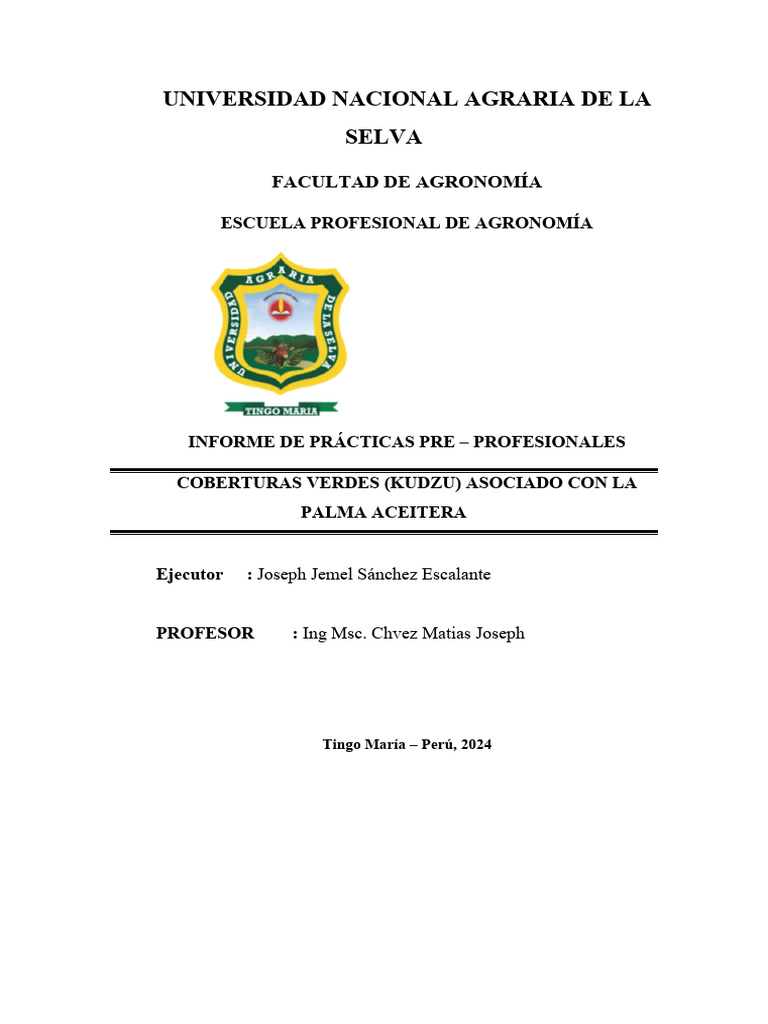 Coberturas Verdes (Kudzu) ESTE SIUUUU | PDF | Siembra | Fertilizante