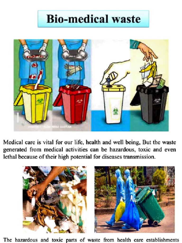 Biomedical Waste Management 2222 | PDF | Waste | Pollution