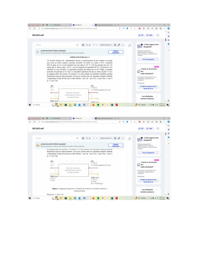Dificil1 Secado | PDF