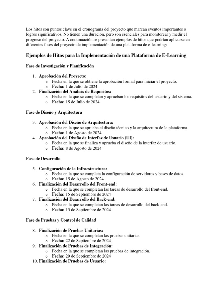 Que Es Un Hito | PDF | Tecnologías de la información | Informática