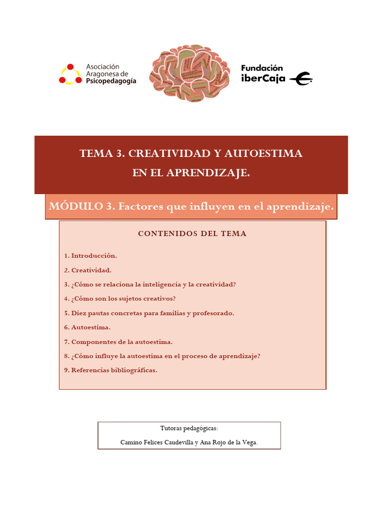 Tema 3-Modulo III | PDF | Creatividad | Pensamiento