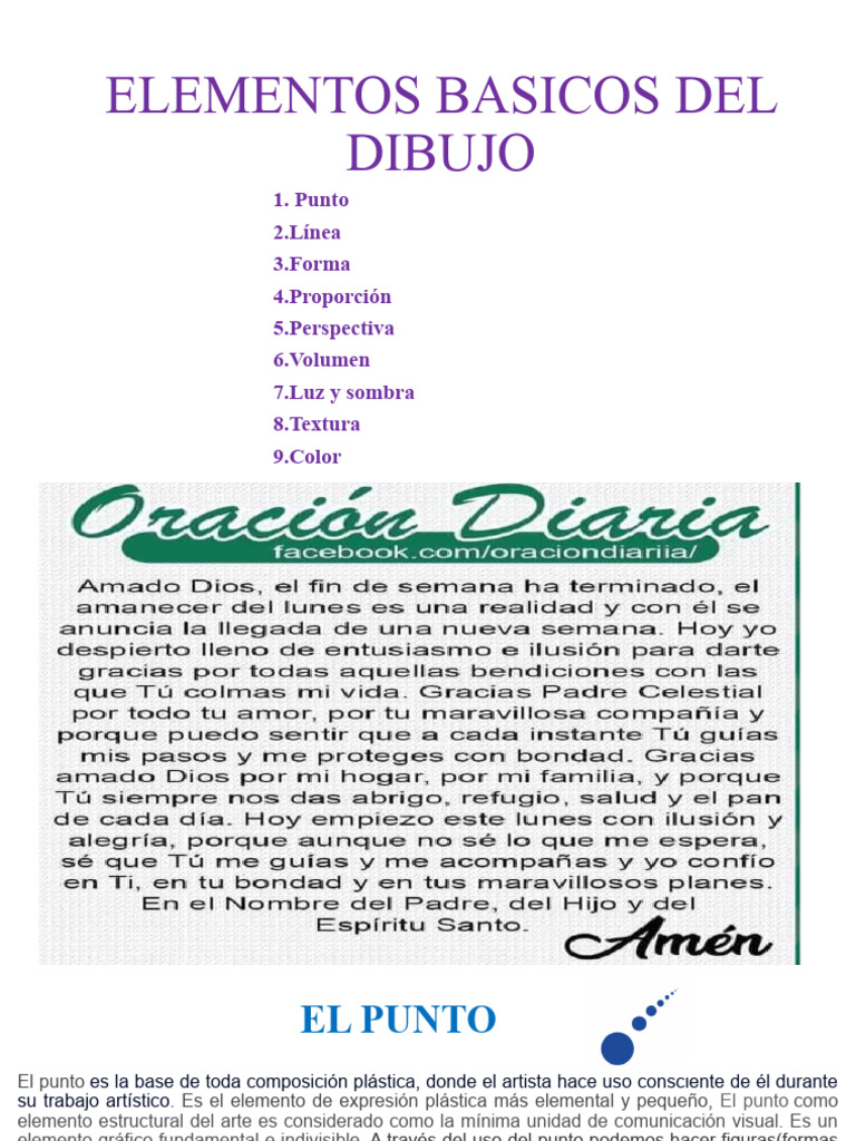 Novenos Elementos Basicos Del Dibujo | PDF | Curva | Dibujo