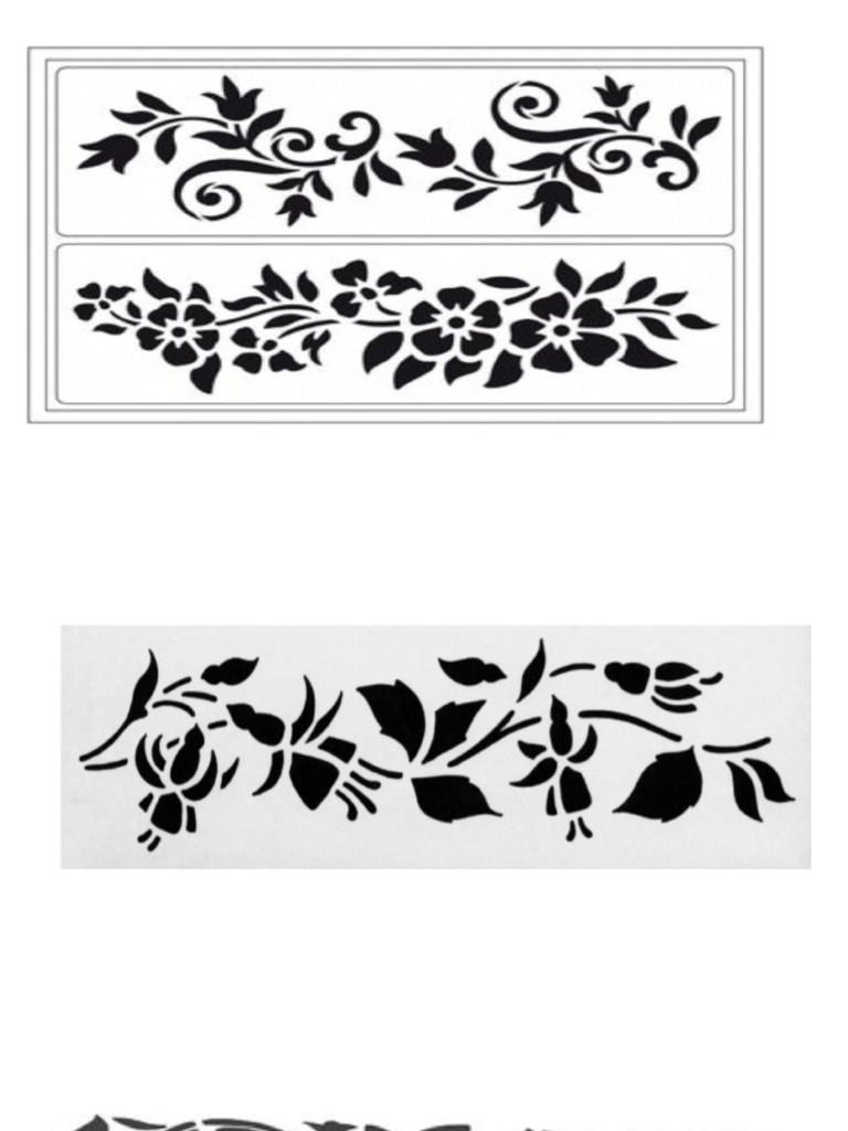 Stencil Patterns - 1 | PDF
