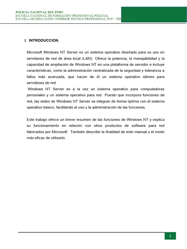 B003 - Windows NT - Desarrollo | PDF | Windows Nt | Microsoft Windows