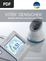 Ficha Técnica Estándar Densichek Plus | PDF | Metrología