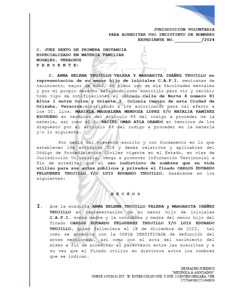 Juris. Vol Uso Indistinto de Nombres | PDF | Gobierno | Gobernancia