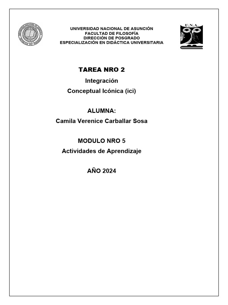 CARBALLAR-CAMILA. TAREA-N°2 | PDF | Aprendizaje | Dislexia