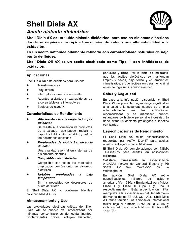 Diala Ax | PDF | Aislador (Electricidad) | Electricidad