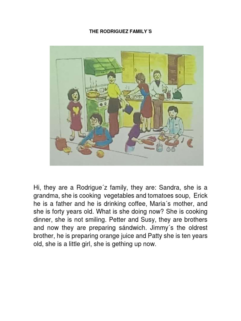 The Rodriguez Family | PDF