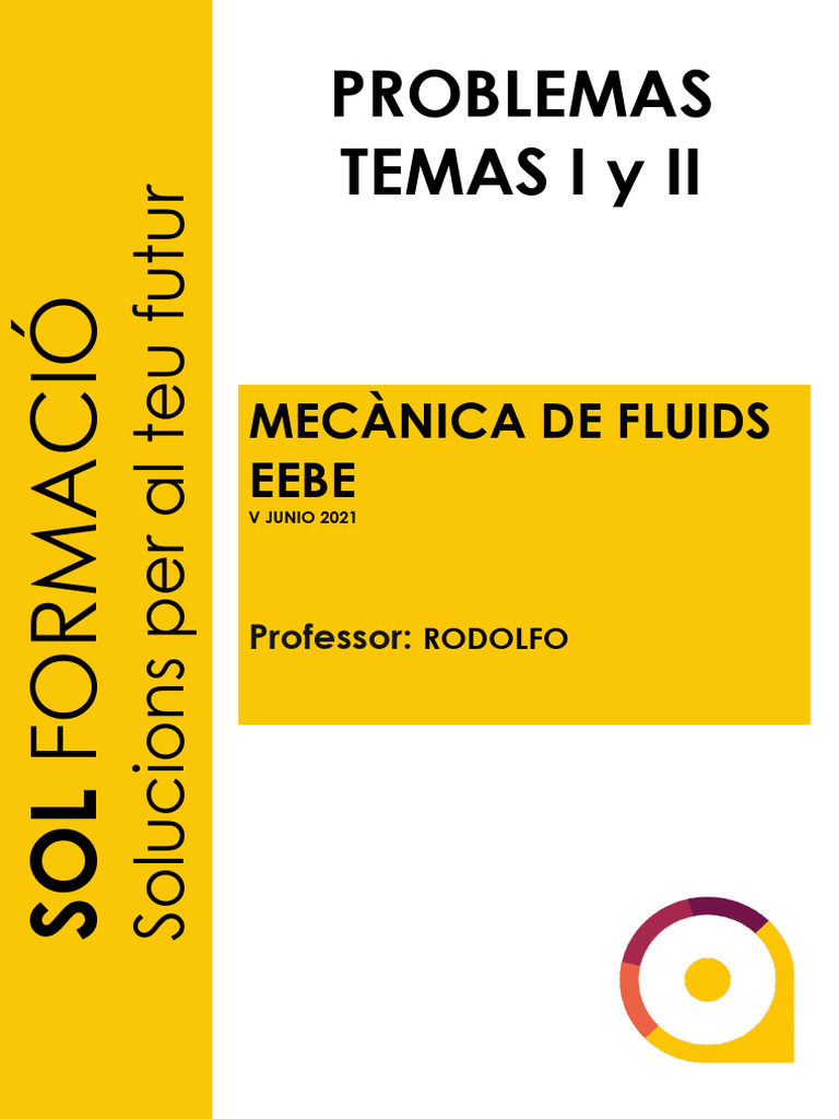 Problemes T1 y T2 | PDF | Presión | Viscosidad