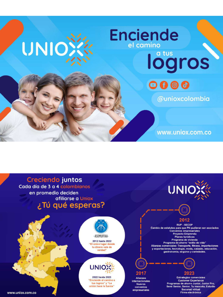 Uniox Colombia Presentacion | PDF