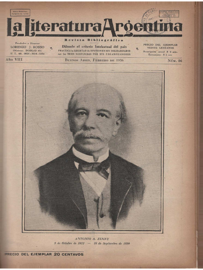 Revista Literatura Argentina 86 Pdf