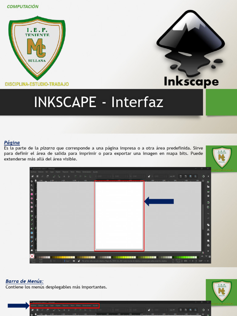 Inkscape - Interfaz | PDF
