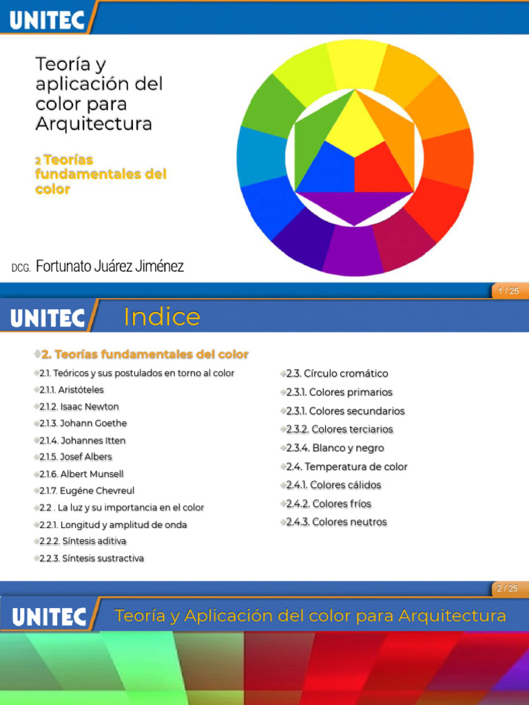 Unidad 2 Teorias Del Color | PDF | Color | Gráficos de computadora