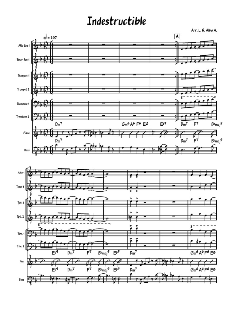 Indestructible | PDF | Elements Of Music | Music Production