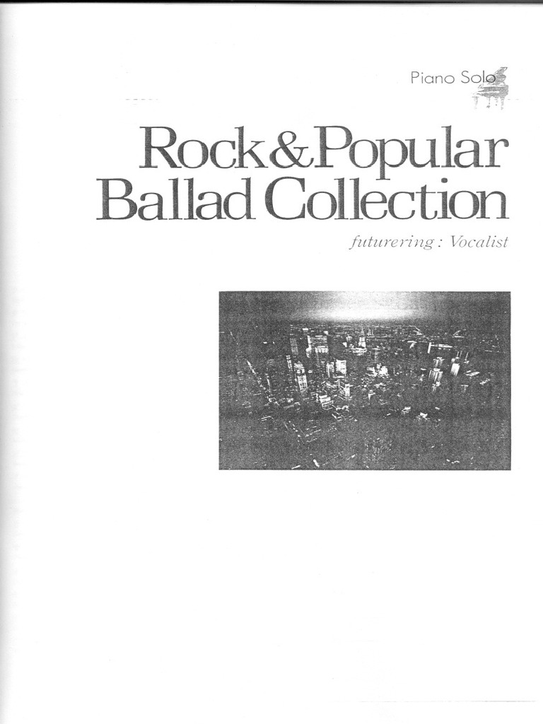 Rock&popular Ballad Collection | PDF