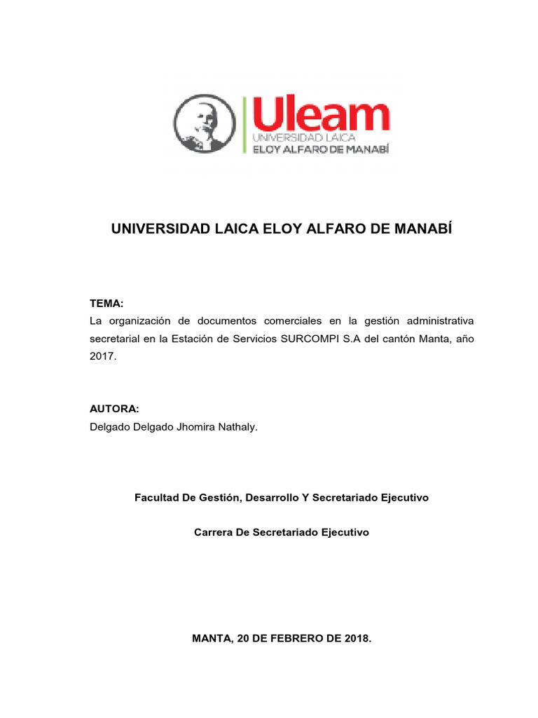 Uleam Se 0062 | PDF | Business | Gestión de registros