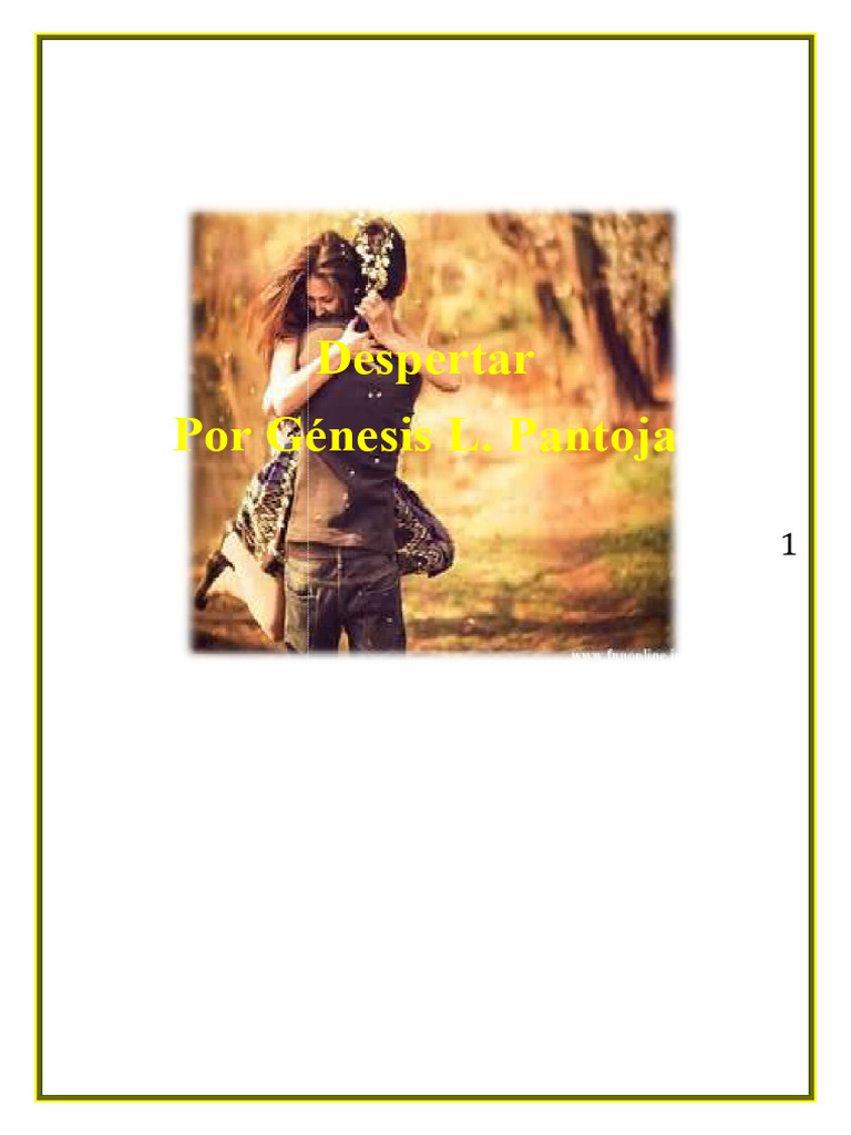 Génesis L. Pantoja - Despertar | PDF | Amor