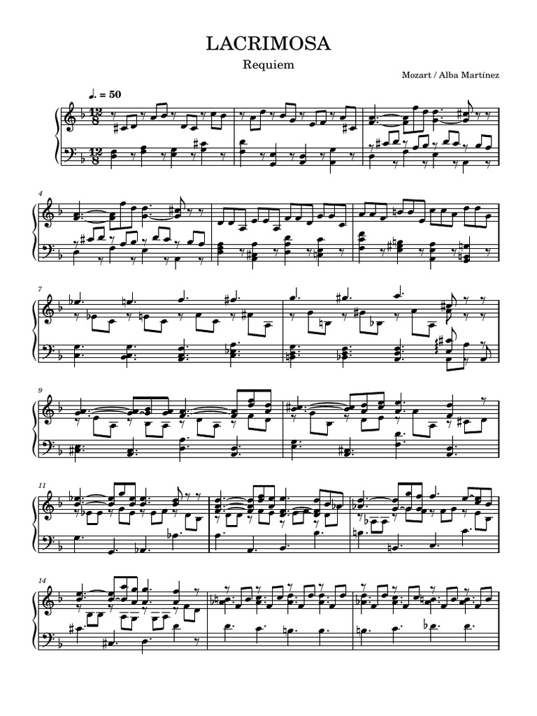 Lacrimosa v02 | PDF