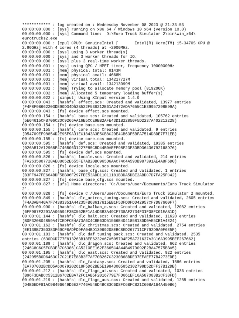 Game Log | PDF | Computer Hardware | Computing