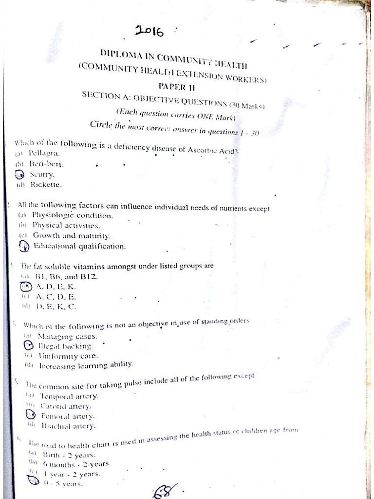 2016 Paper 2 | PDF
