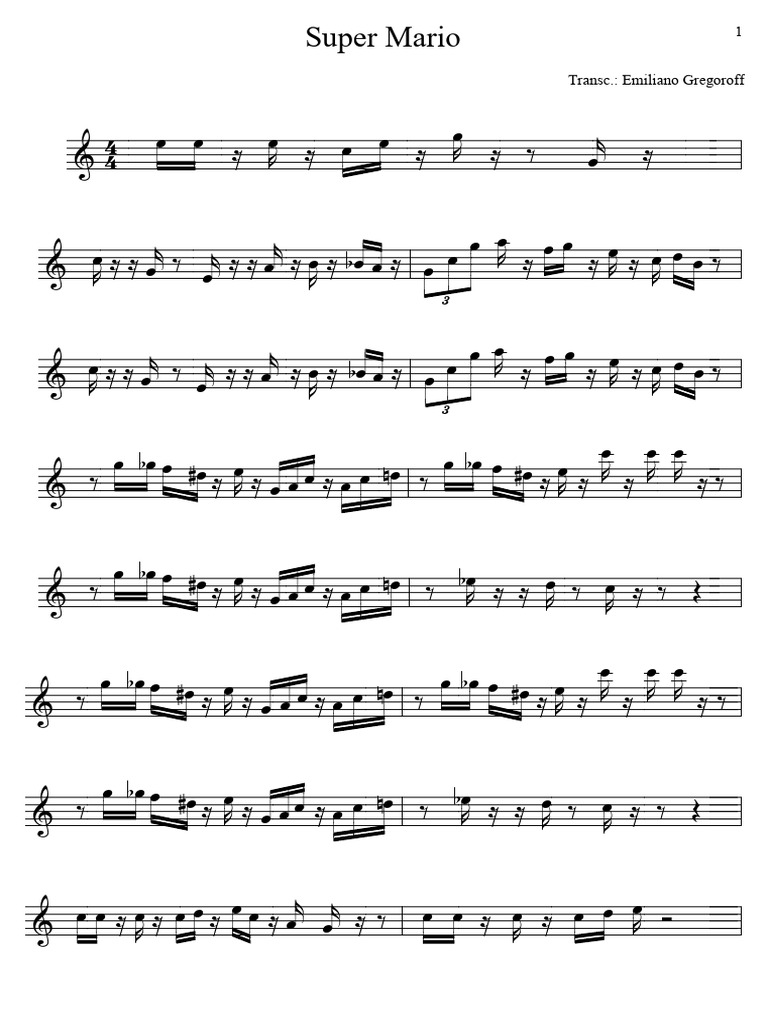 Super Mario | PDF