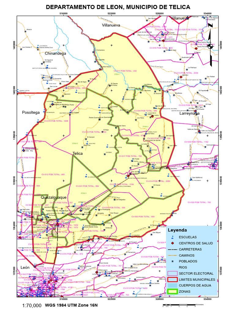Telica Mapa | PDF