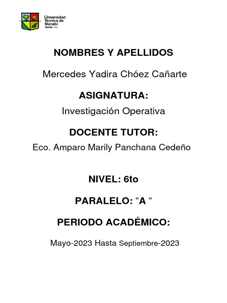 Programación Lineal: Ejercicios Resueltos | PDF