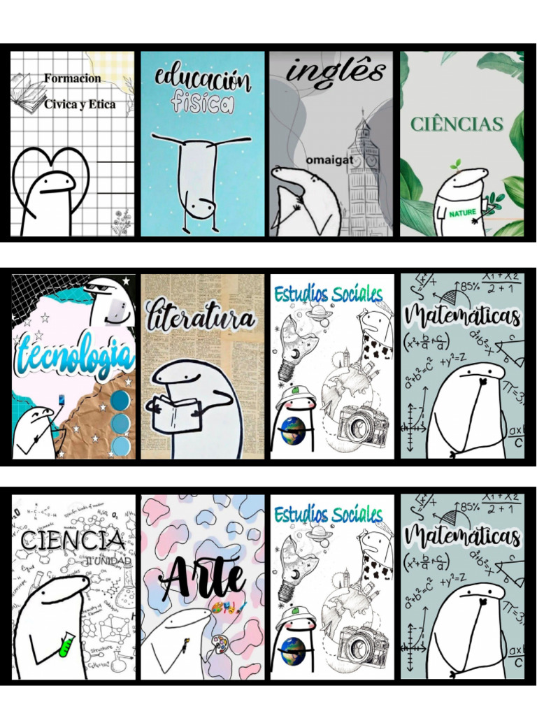 Stiker para Cuadernos | PDF