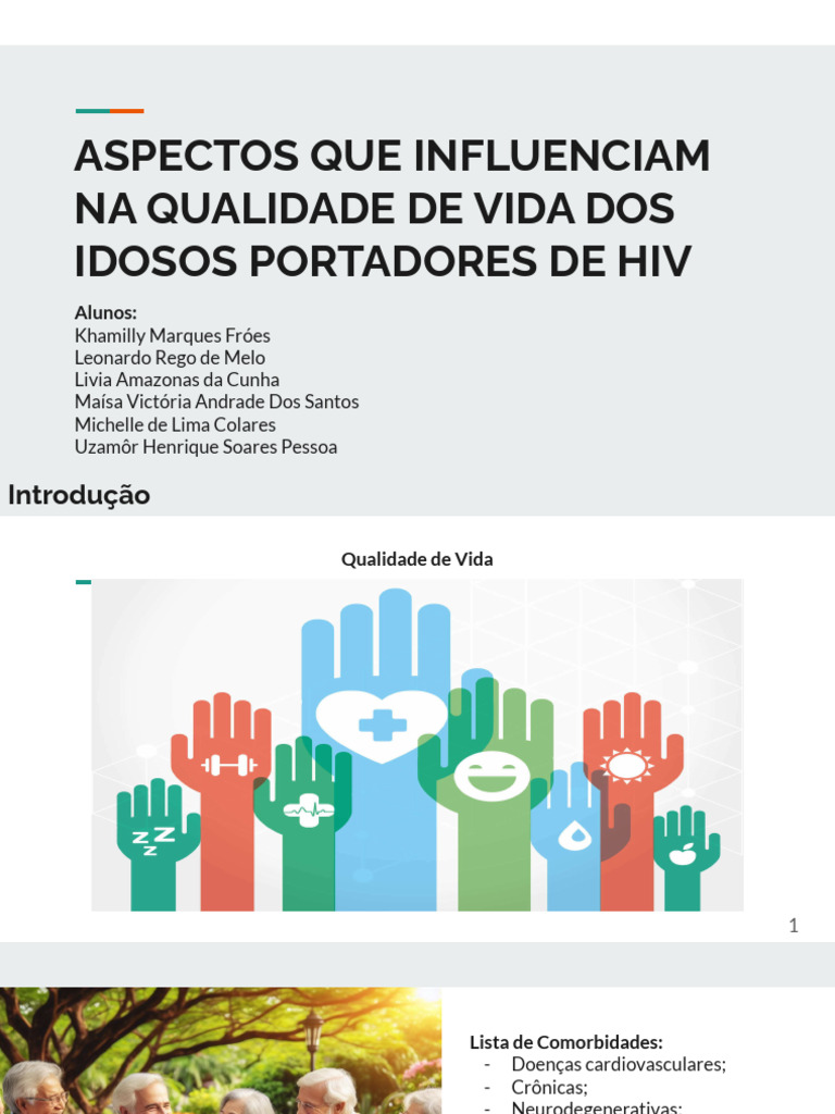 Apresentação de Epidemio | PDF | HIV | HIV/AIDS