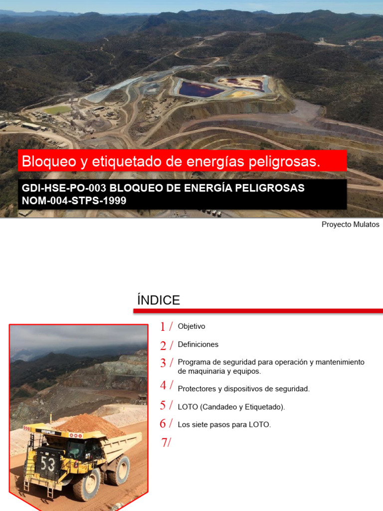 Bloqueo y Etiquetado GDI | PDF | Cambiar | Motores