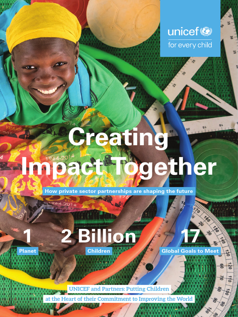 Creating Impact Together - SDG Report | PDF | Unicef | Sanitation