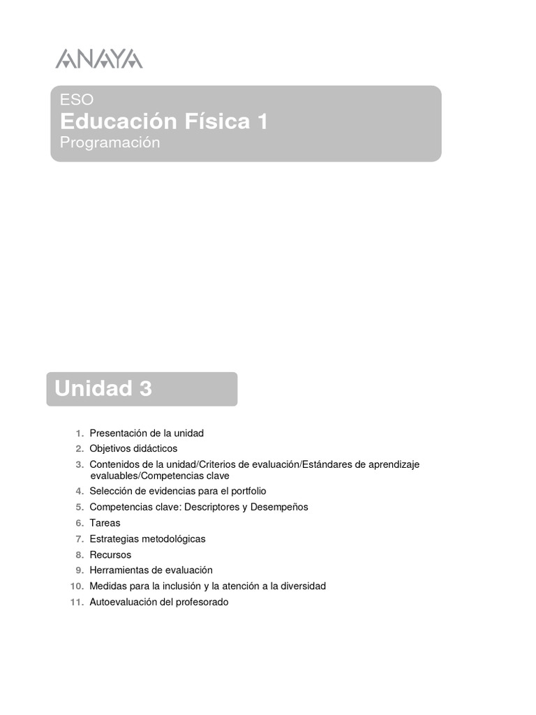 Edufis1e U03 | PDF | Evaluación | Aprendizaje