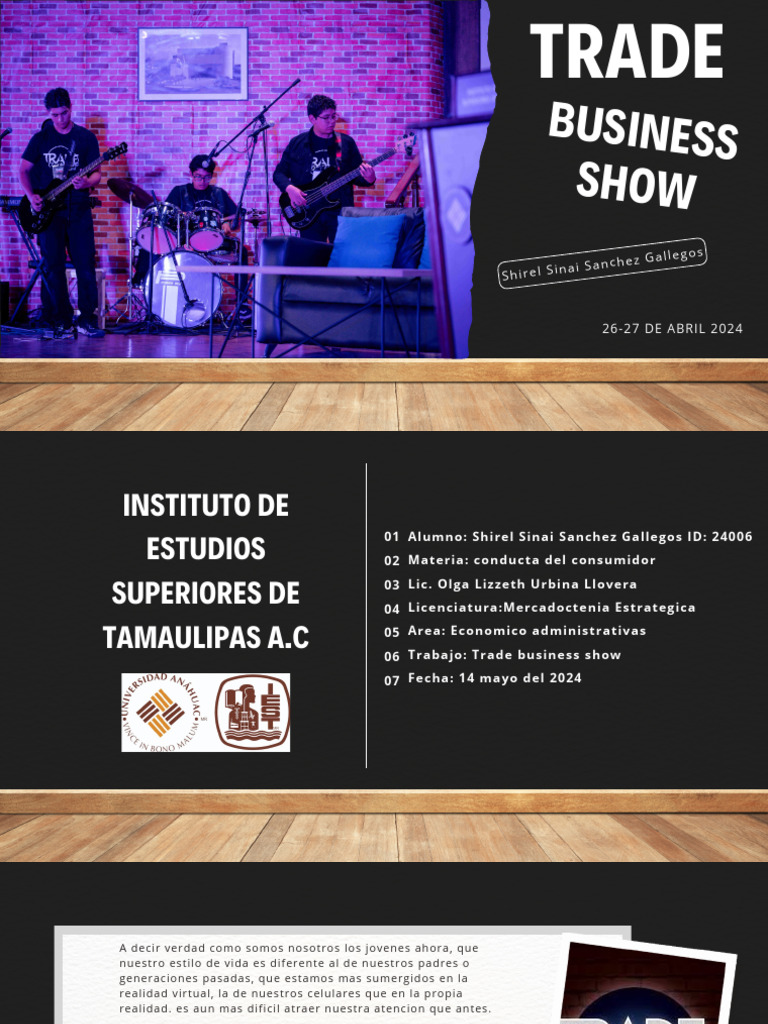 Presentacion Trade | PDF | Crecimiento personal y profesional