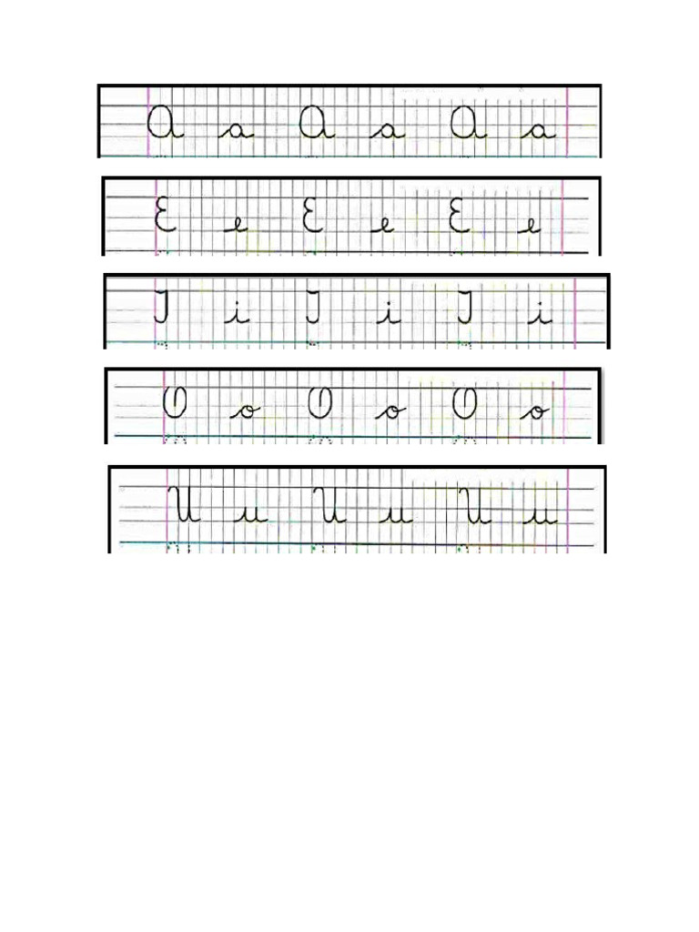 Vocales Ligada | PDF