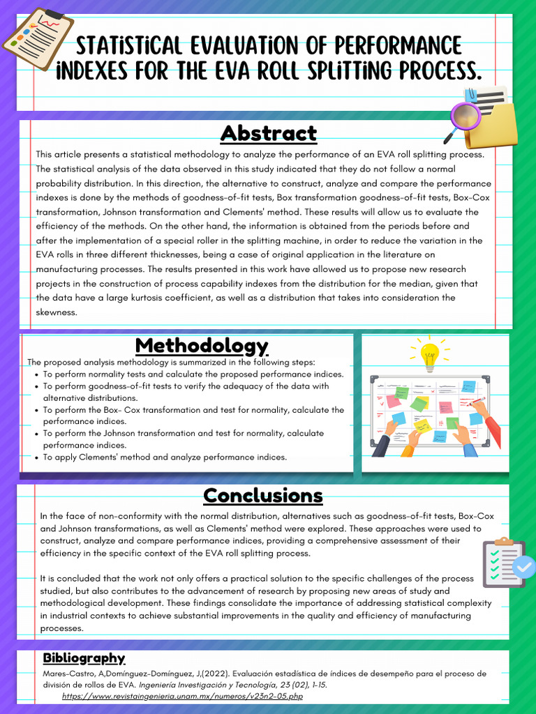 Poster Estadística Inglés | PDF | Methodology | Statistics