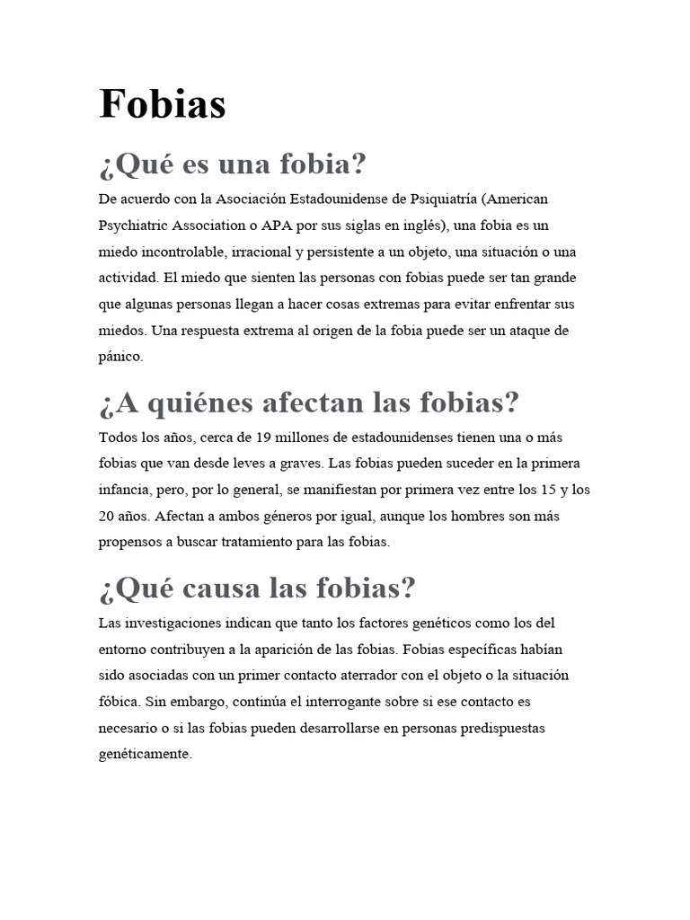 Fobias Mas Que Un Miedo Taller | PDF | Desorden de ansiedad social | Fobia