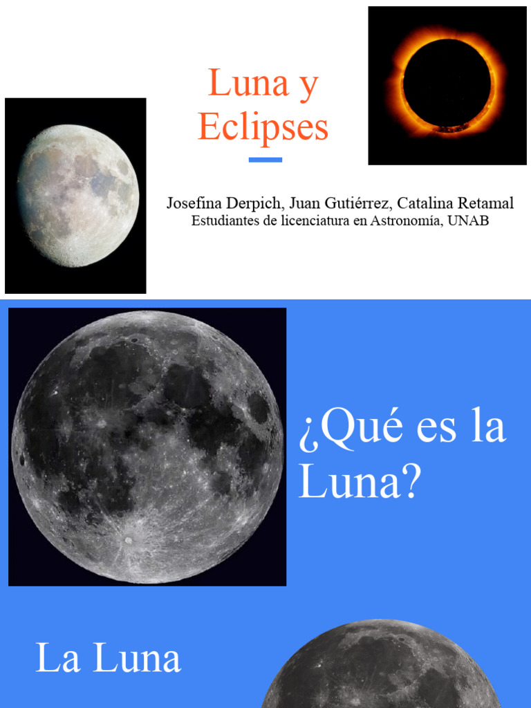 Luna y Eclipses: Formación e Impacto | PDF | Eclipse | Luna