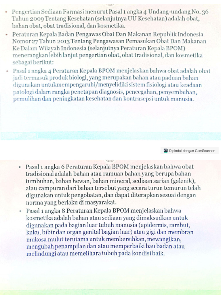 TSF Sediaan Obat | PDF