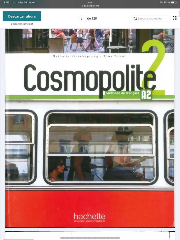 Cosmopolite 2 - Alianza Francesa - Terminado PDF 2 | PDF