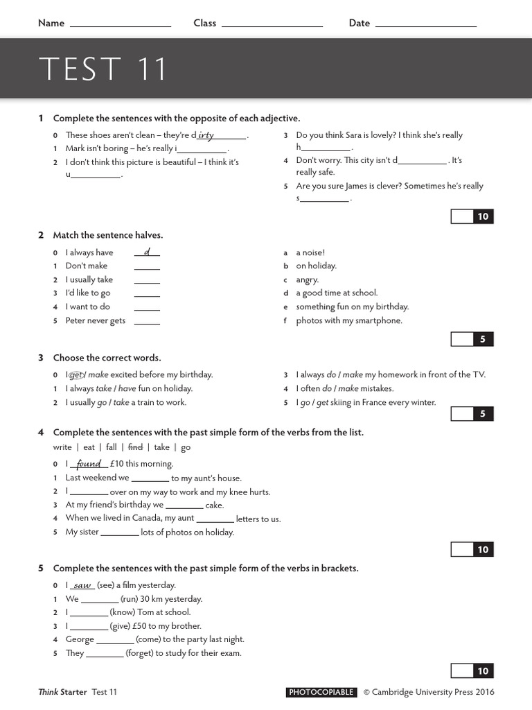 Unit 11 Test | PDF | Linguistic Morphology | Grammar