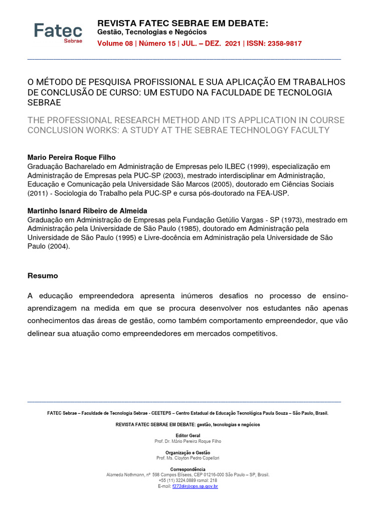 210-Texto Do Artigo-269-3-10-20220413 | PDF | Aprendizado | Método científico
