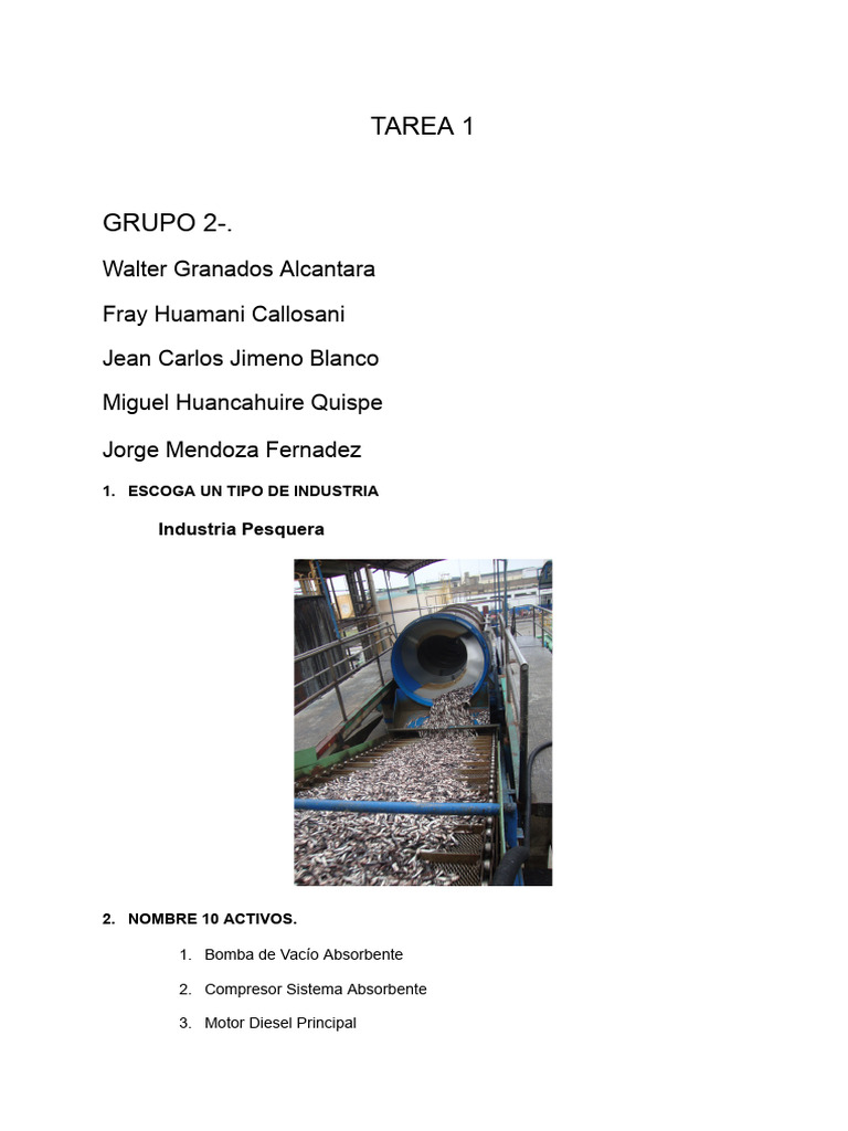 Grupo2 Tarea1 | PDF | Bomba | Motores