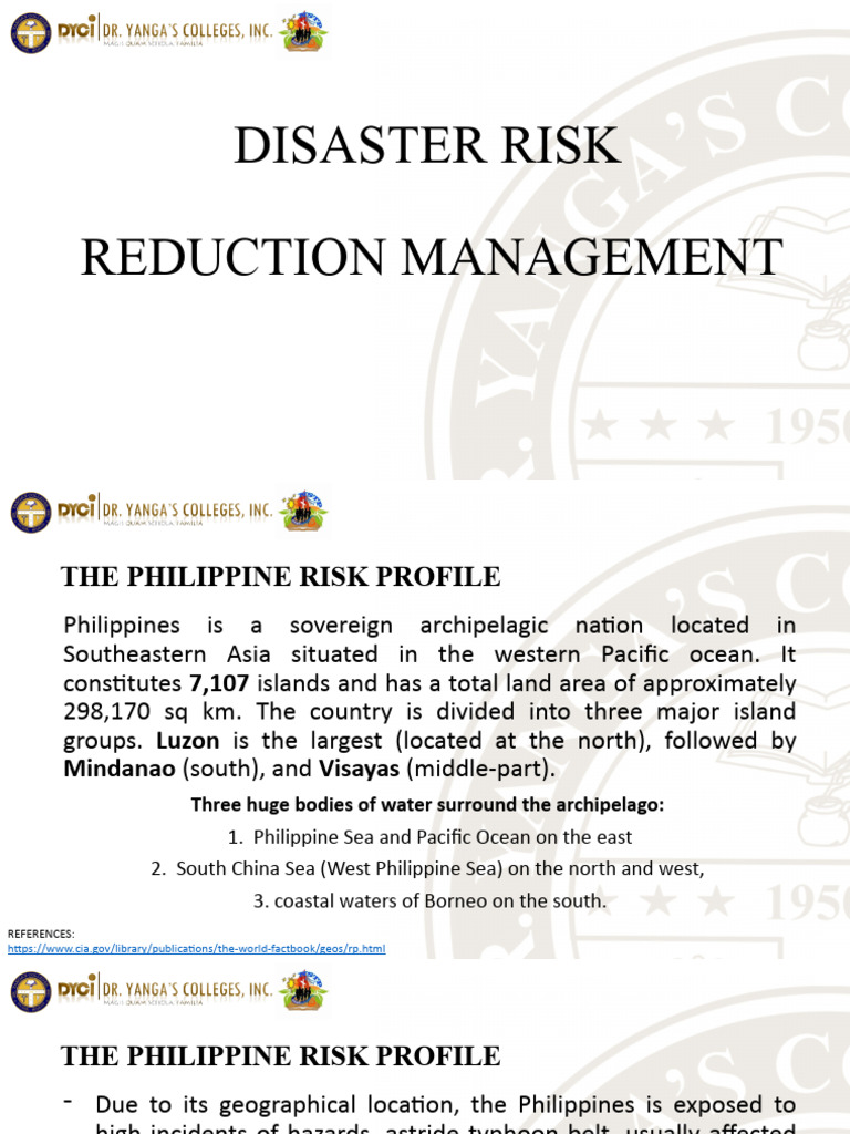 Disaster Risk Reduction Management | Download Free PDF | Natural ...