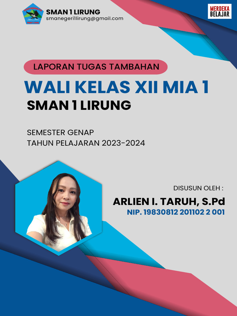Arlien I. Taruh (Laporan Wali Kelas) | PDF