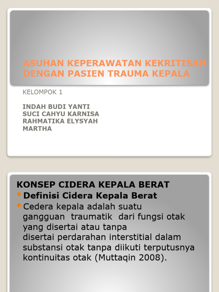 Cidera Kepala | PDF