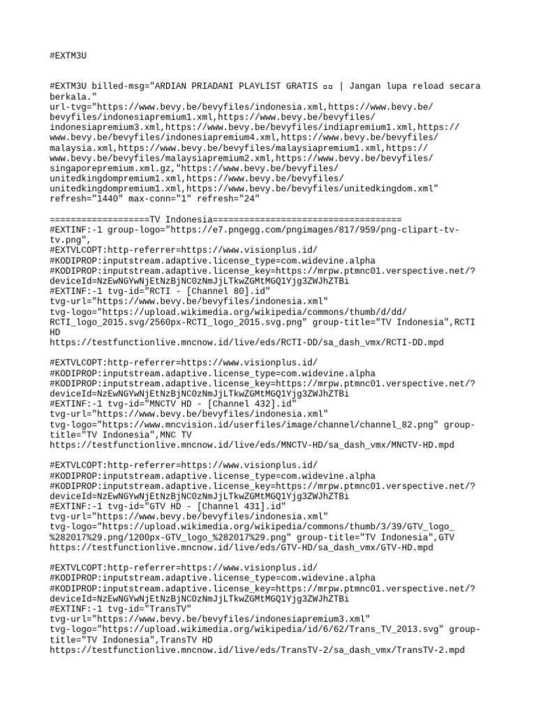 Ott Playlist | PDF | Safari (Web Browser) | Broadcasting