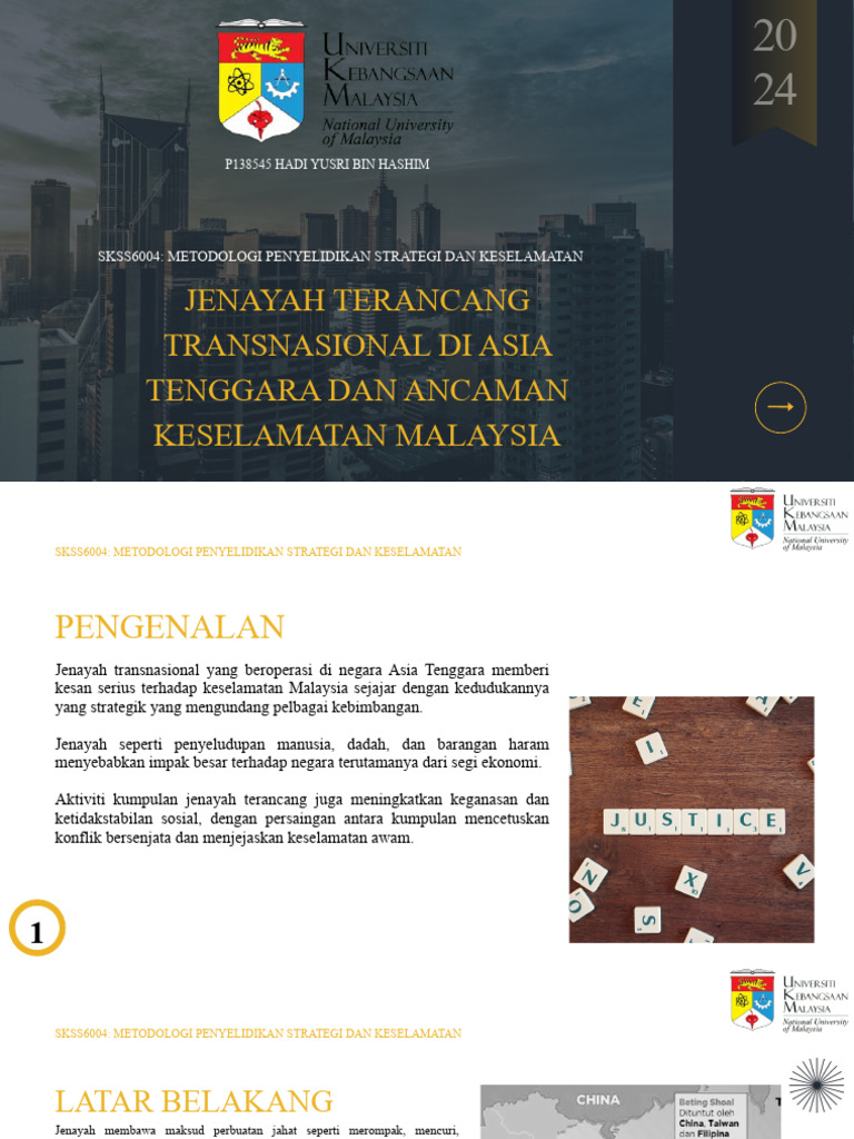 Jenayah Terancang Transnasional | PDF
