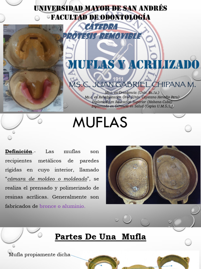 Muflas y Acrilizado | PDF | Hirviendo | Yeso